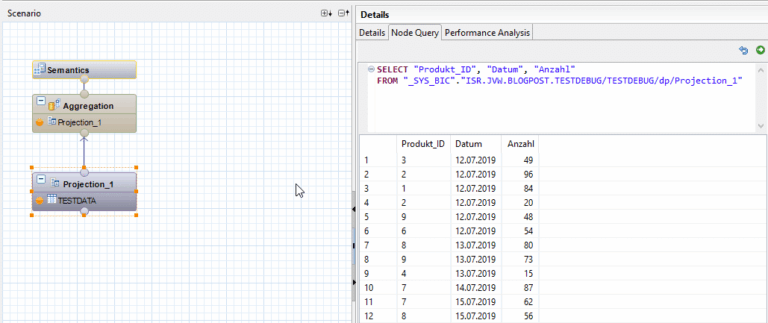 Calculation Views Debugging