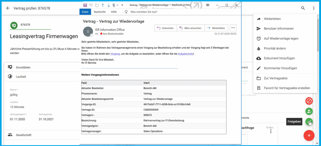 Contract Manager | ISR
