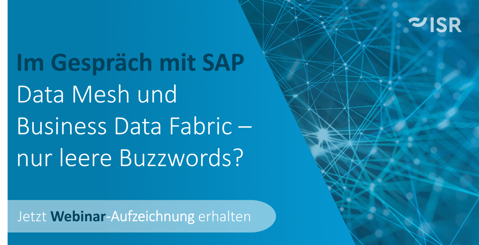 Data Mesh und Data Fabric – Freunde oder Feinde?