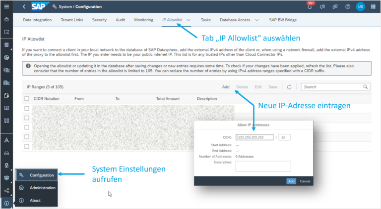 How-To: Datentransfer zwischen SAP Datasphere und Python via hdbcli